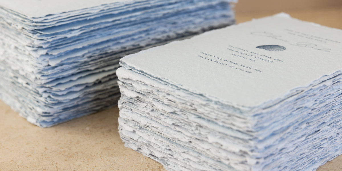 How to Print on Handmade Paper — Feathers and Stone