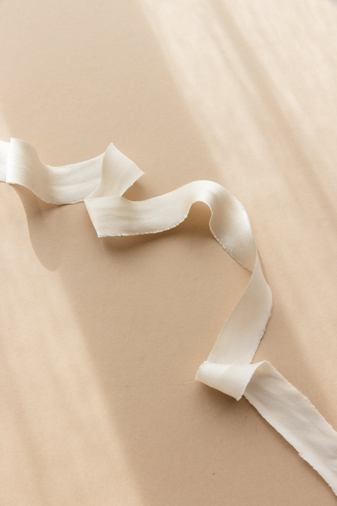 PLANT DYED SILK RIBBONS / COTTON RAG RECYCLED PAPER / LUXE STATIONERY ...