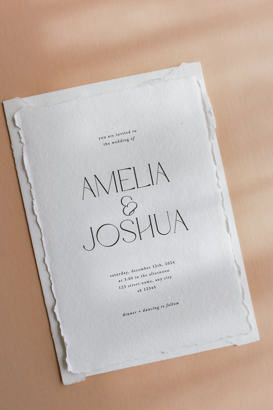 Handmade Paper Wedding Stationery | Unique Invitation Suites – Feathers ...