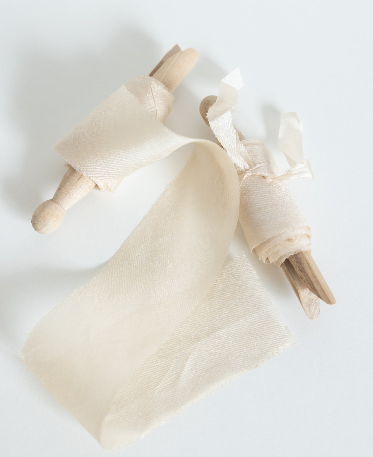 PLANT DYED SILK RIBBONS / COTTON RAG RECYCLED PAPER / LUXE STATIONERY ...